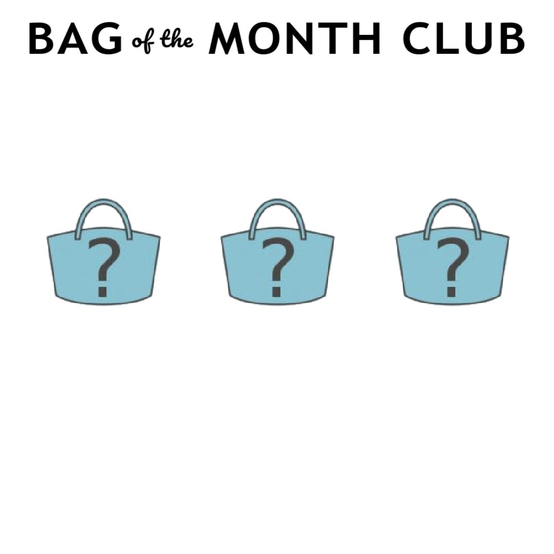 Bag of the Month Club - the mystery bag pattern club with a community